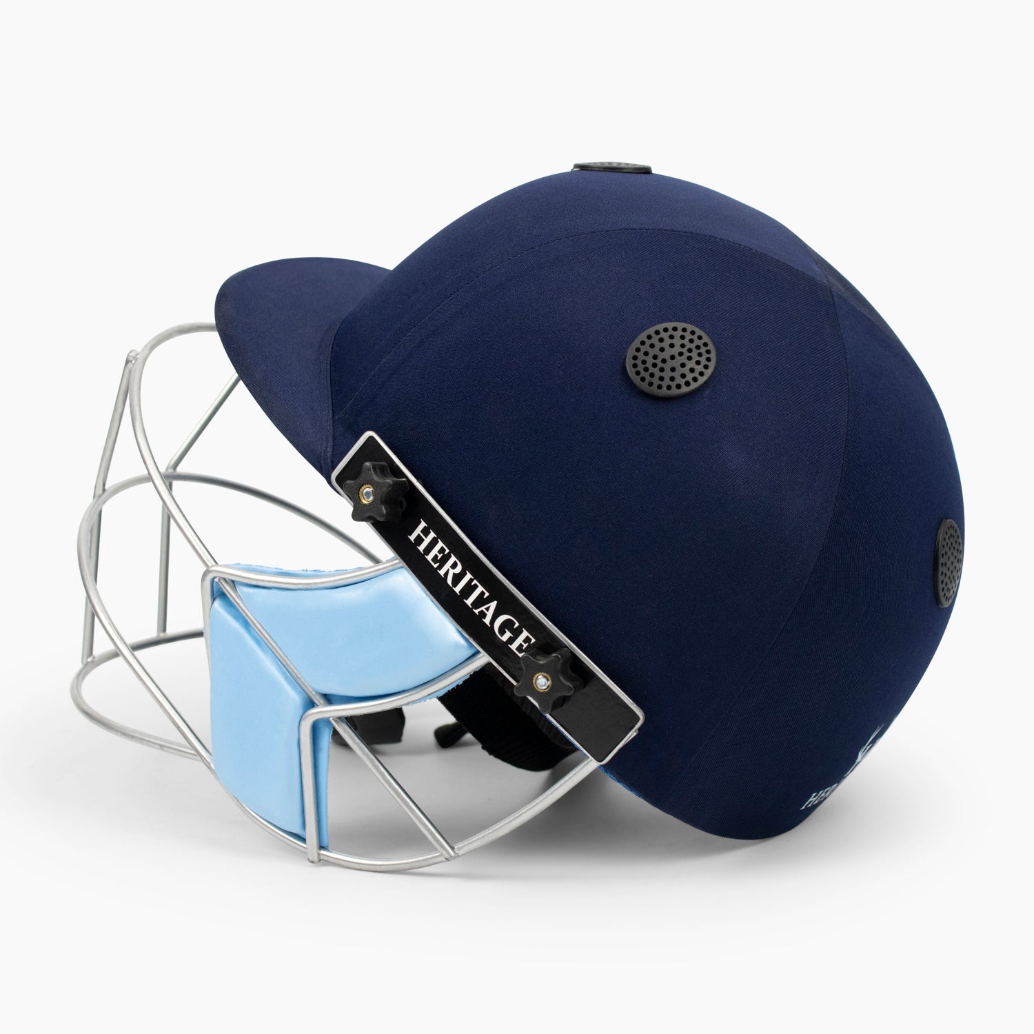 Heritage Cricket Helmet for Pro Cricketers. Batting Helmets Ear Grill ...