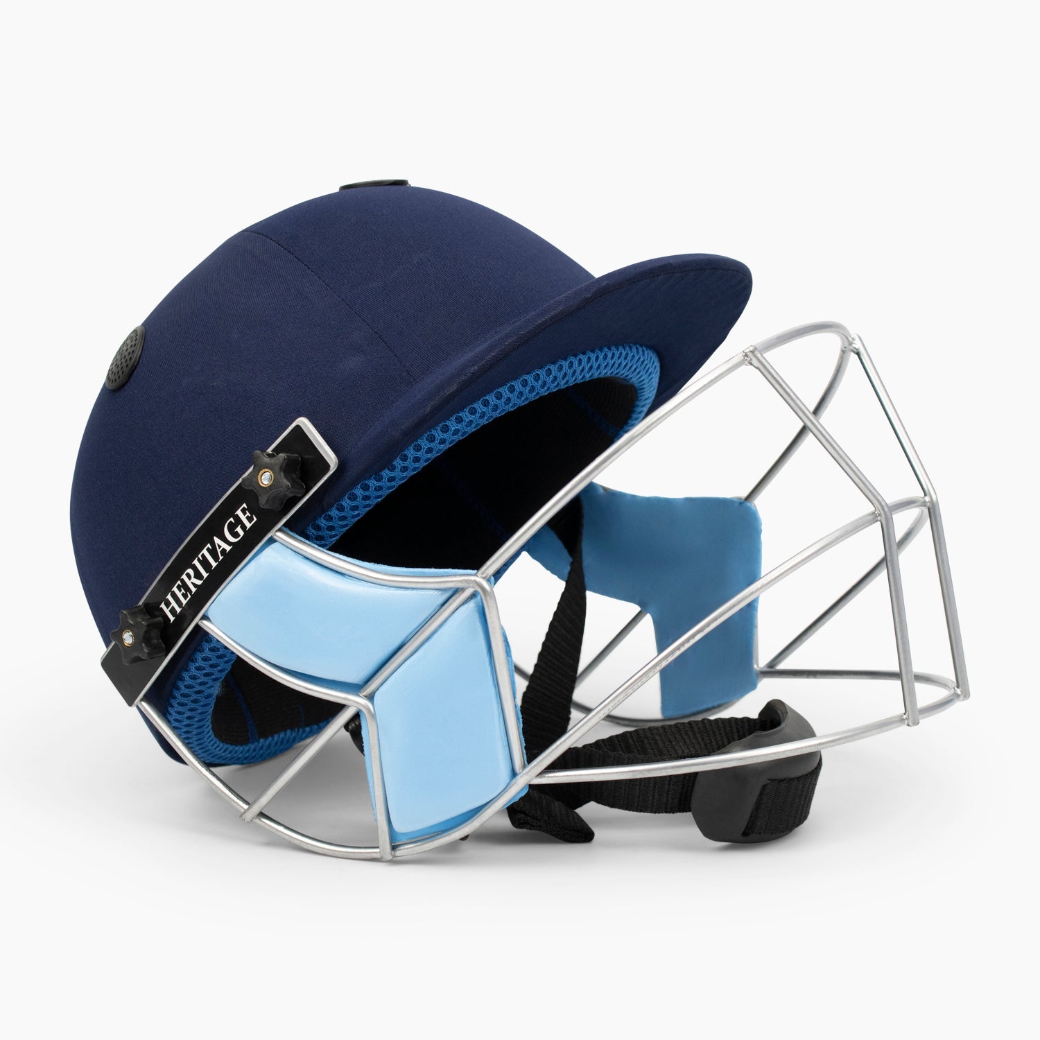 Heritage Cricket Helmet for Pro Cricketers. Batting Helmets Ear Grill ...